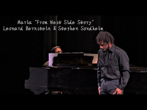 Darion Williams Maria "From Westside Story" By Stephen Sondheim - YouTube