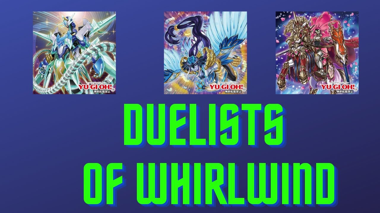 YU-GI-OH! Duelist pack - Duelists of Whirlwind CHARACTER confirmation ...