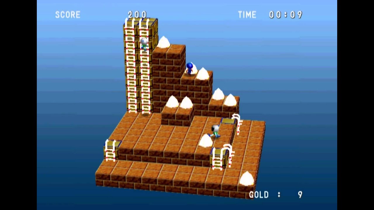 Hudson Selection Vol 1 Cubic Lode Runner Gameplay {PS2} {HD 1080p ...