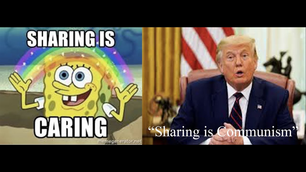 Donald Trump Meme Sharing is Communism - YouTube