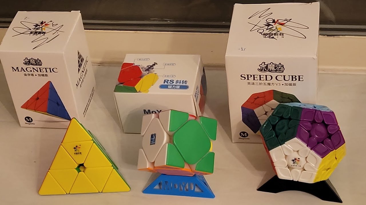 Unboxing bij mijn eerste comp! 3 nieuwe cubes. - YouTube