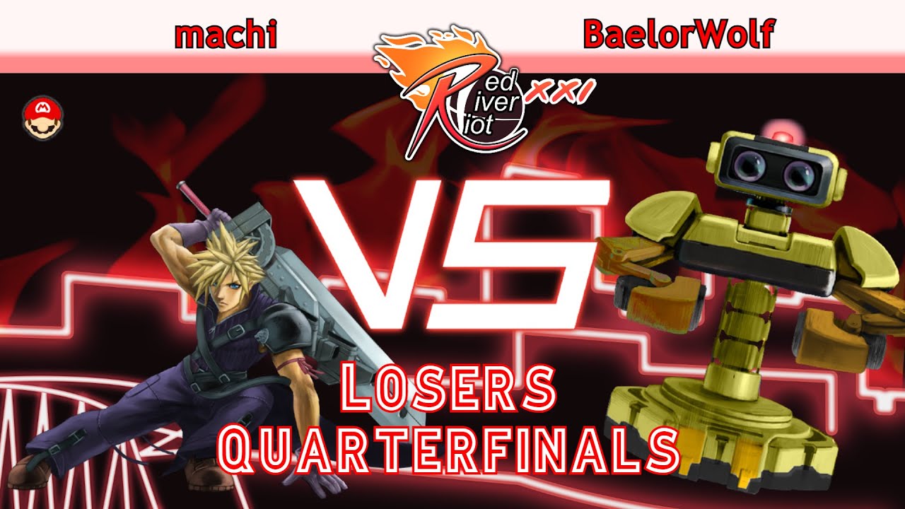 machi (Mario, Cloud) vs BaelorWolf (R.O.B.) - Losers Quarterfinals ...