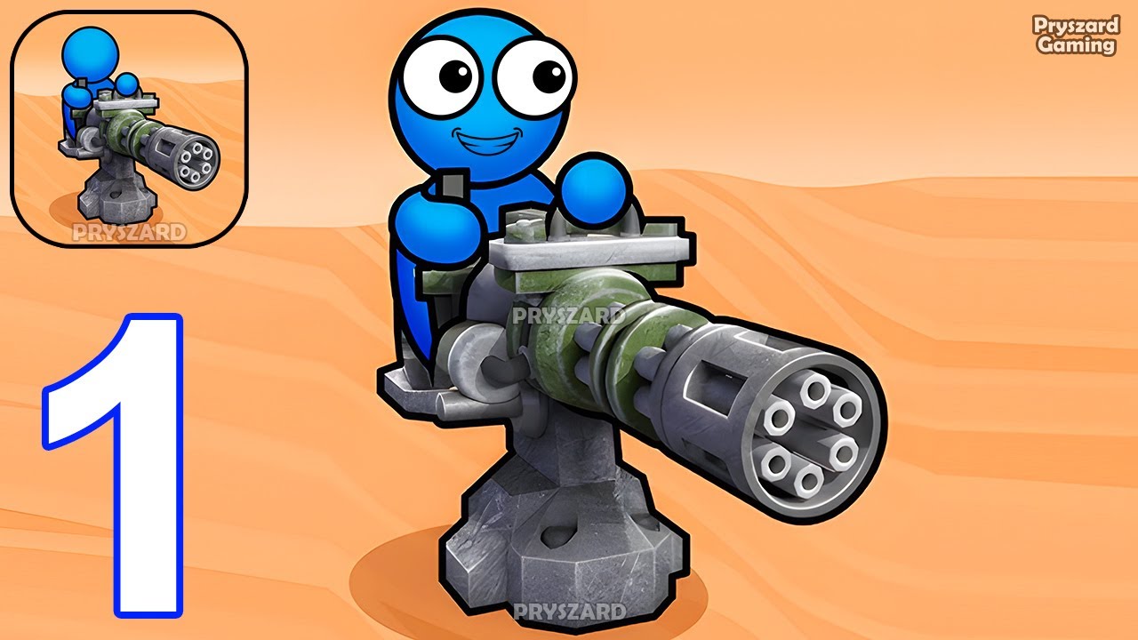 Stickman The Beach Army Commander - Gameplay Walkthrough Part 1 Stick ...