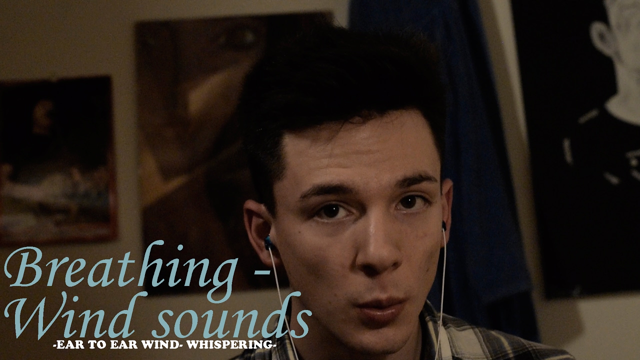 Binaural ASMR Eng| wind and breathing sounds *with some whispering ...