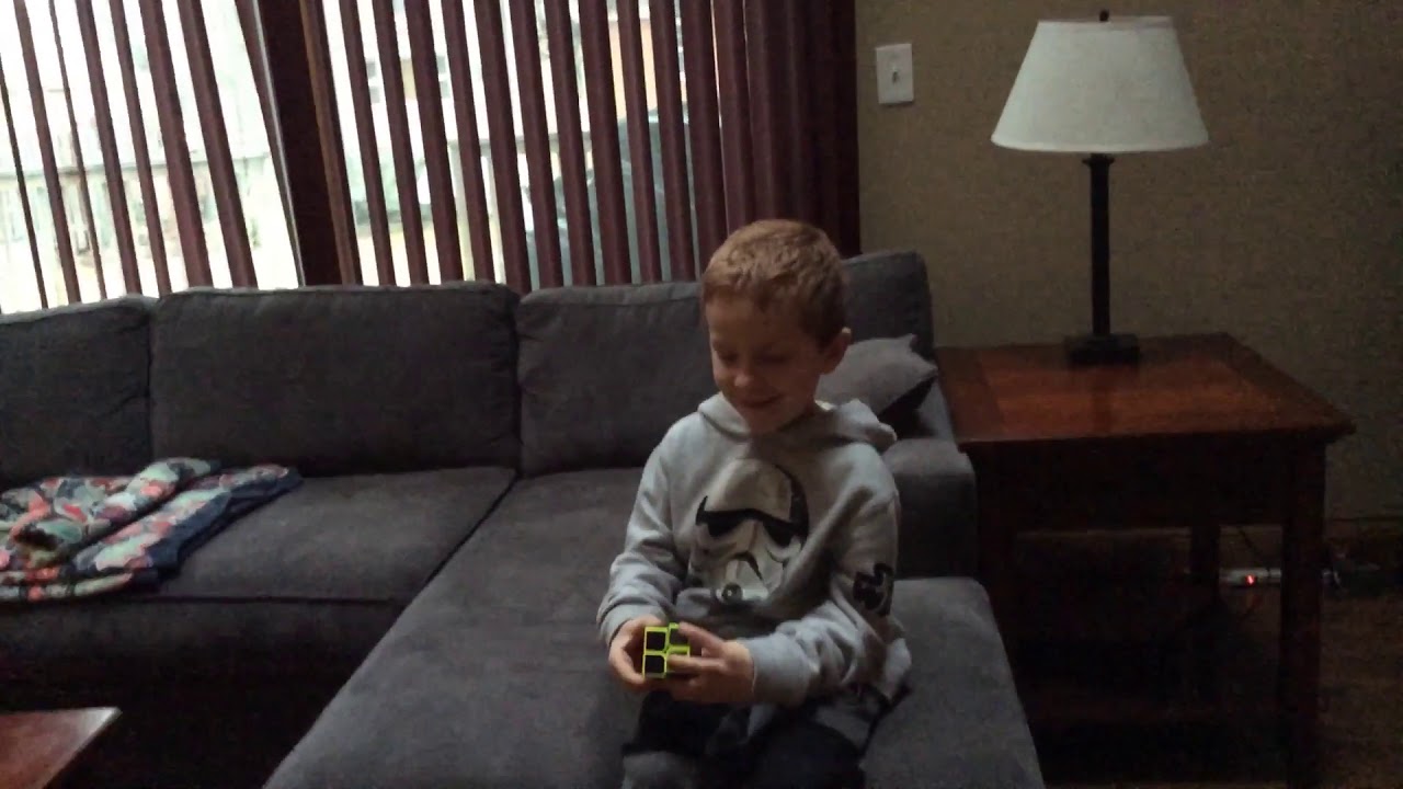 Jimmy solves a Rubik’s cube - YouTube