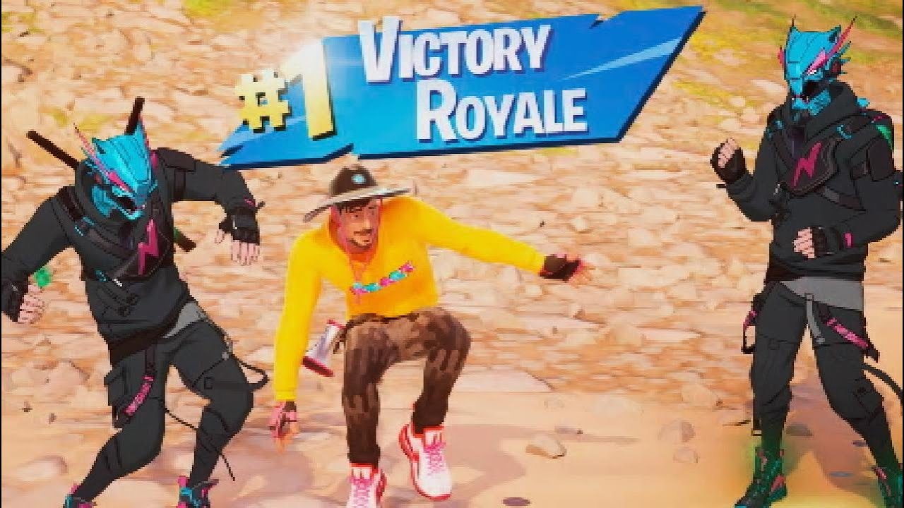 Mr Beast Trio Wins in FORTNITE Wrecked - YouTube