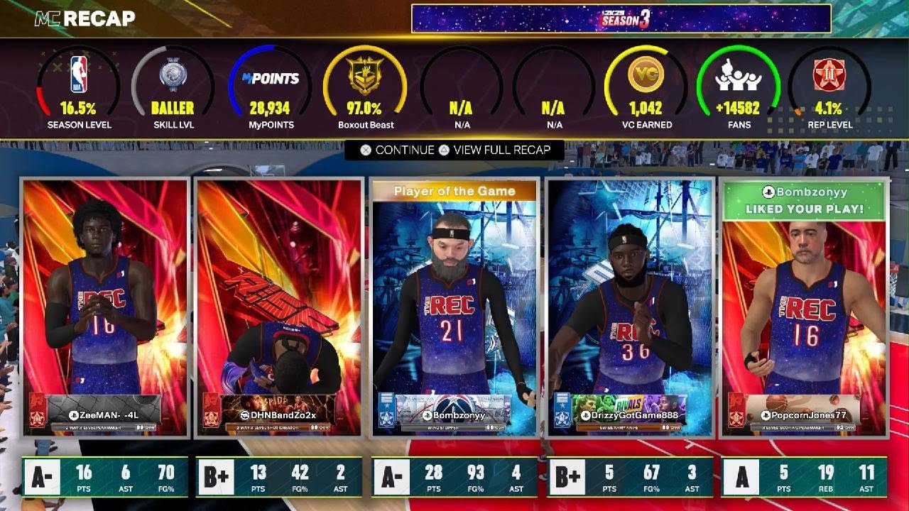 Influencing random REC team to win without scoring! NBA 2K25 (Jokic 92 ...