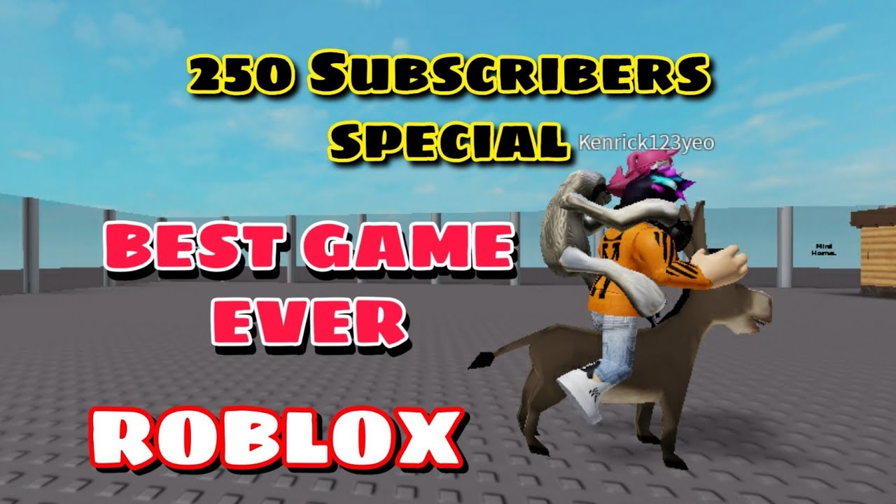 Roblox best game ever - YouTube