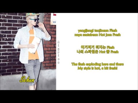 EXO-K - Let Out The Beast (Rom-Han-Eng Lyrics) Color & Picture Coded