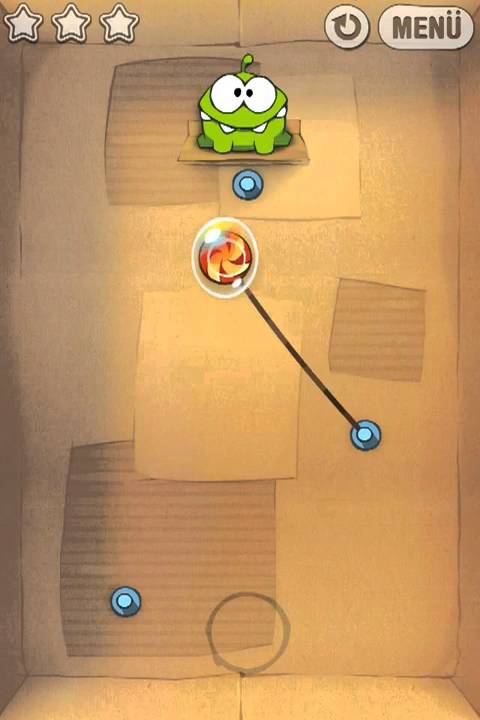 Cut The Rope 3 Stars Level 1-9 - YouTube