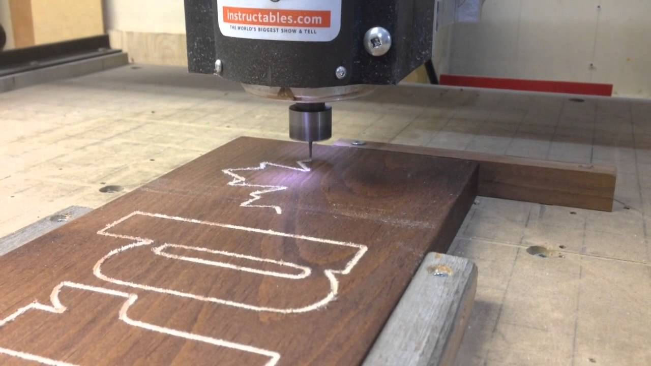 CNC Maple Leaf - YouTube