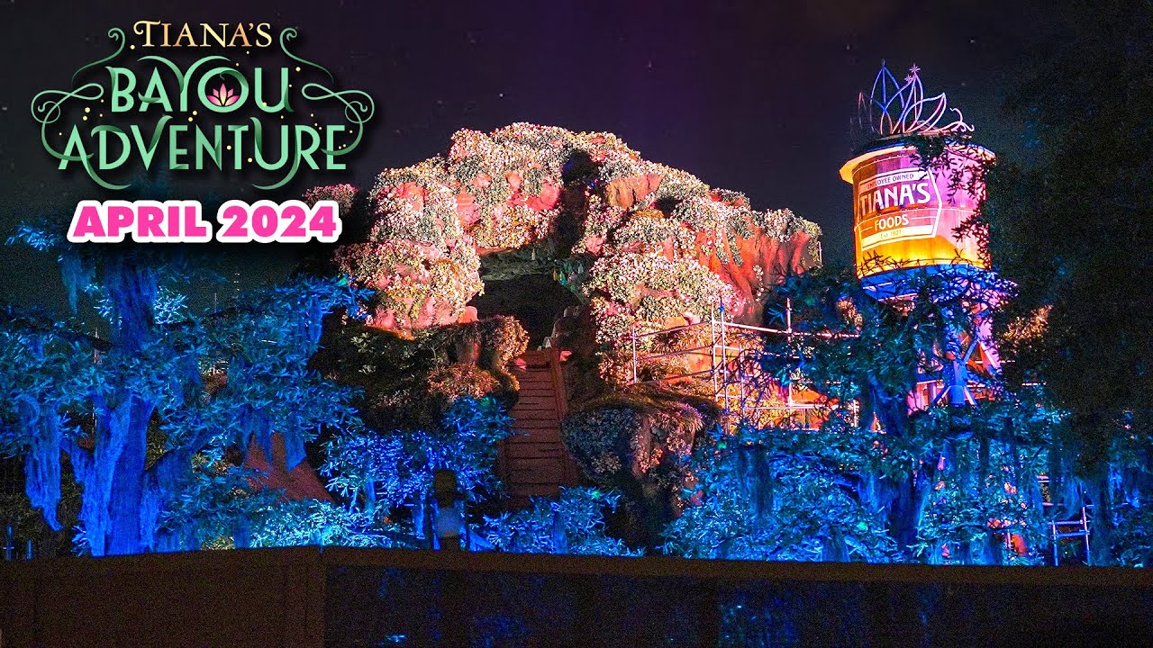 Firefly Effects at Tiana's Bayou Adventure & Nighttime Lighting Update ...