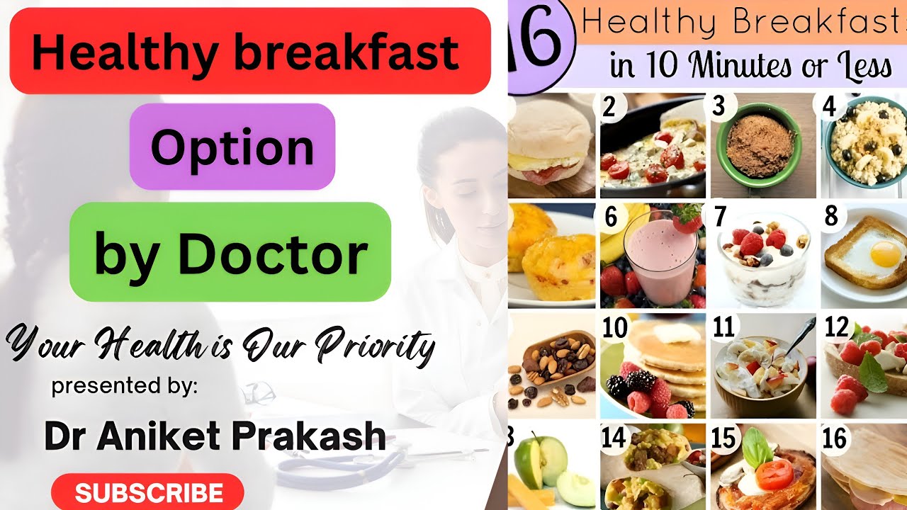 Healthy breakfast ideas by doctor #breakfast #breakfastideas || Dr ...