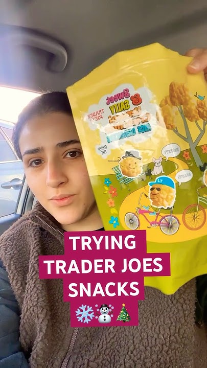 Trying Trader Joe’s snacks!! #fyp #fall #winter #traderjoesfall #traderjoes #trader #mukbang ...