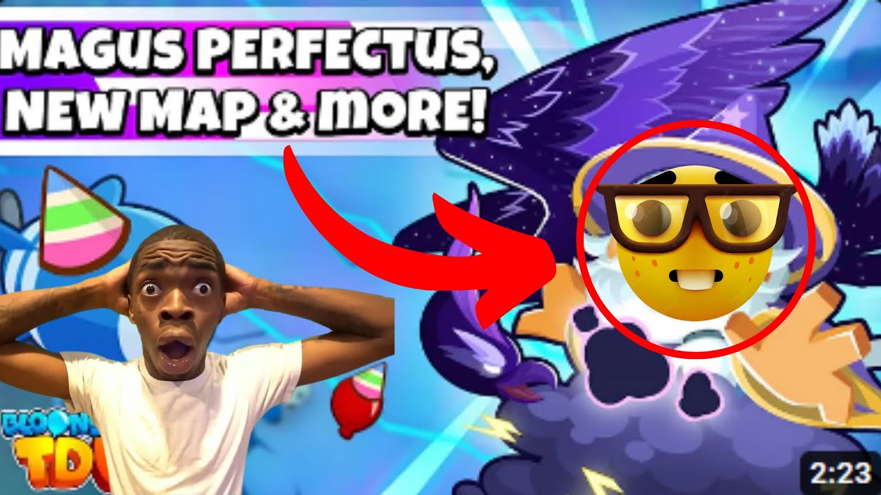 BTD6 | New WIZARD Paragon Magus Perfectus (BTD6 Meme) - YouTube