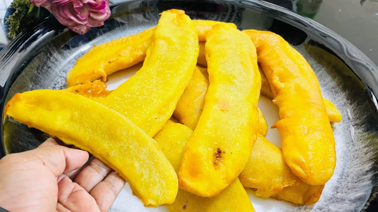 Kerala Style Pazham Pori Recipe | How to make a Perfect Banana Fritters ...