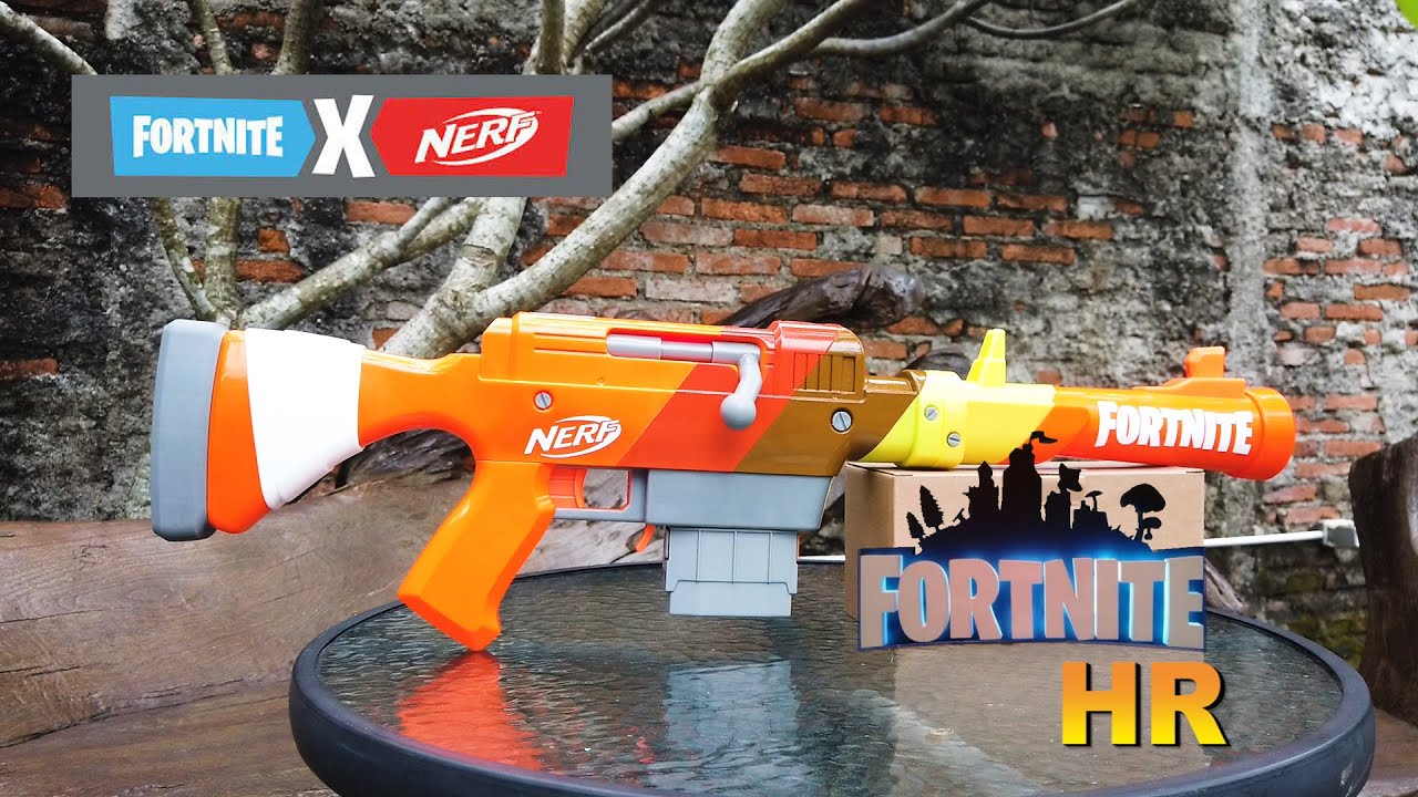 [REVIEW & UNBOXING] Nerf Fortnite HR "nyesel ga sih beli nya?!" - YouTube