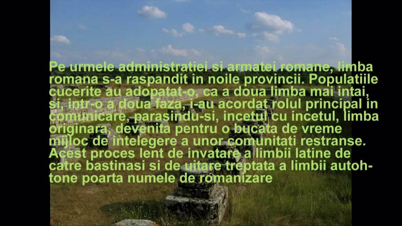 Latinitatea si dacismul - YouTube