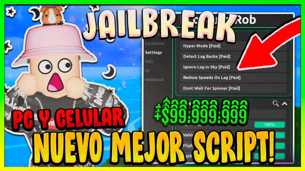 [NUEVO] HACK / SCRIPT DE JAILBREAK | AUTO ROB, DINERO INFINITO, AUTO ...