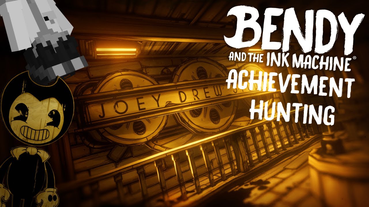 FINDING EVERY ACHIEVEMENT IN BENDY AND THE INK MACHINE - YouTube