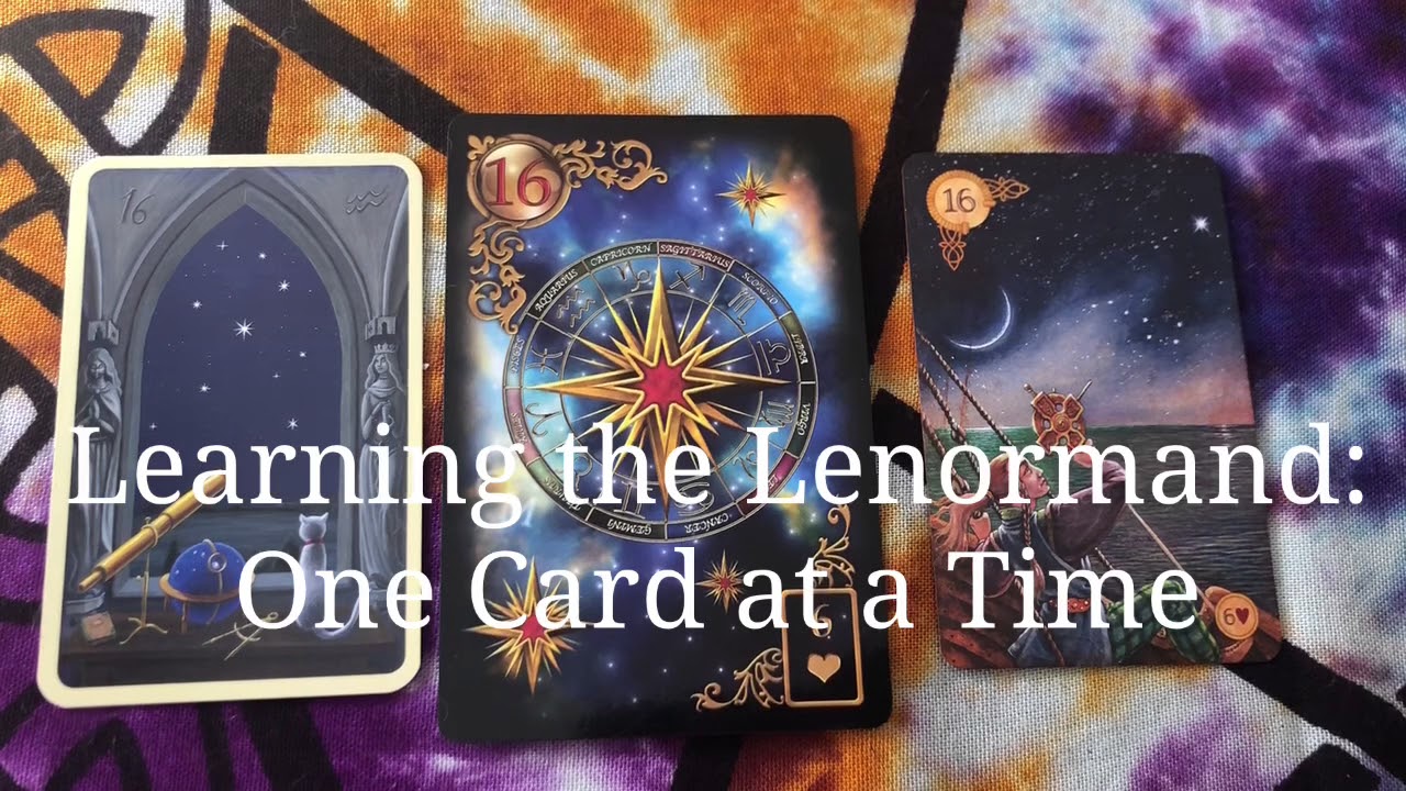 LEARNING THE LENORMAND: #16 Stars - YouTube