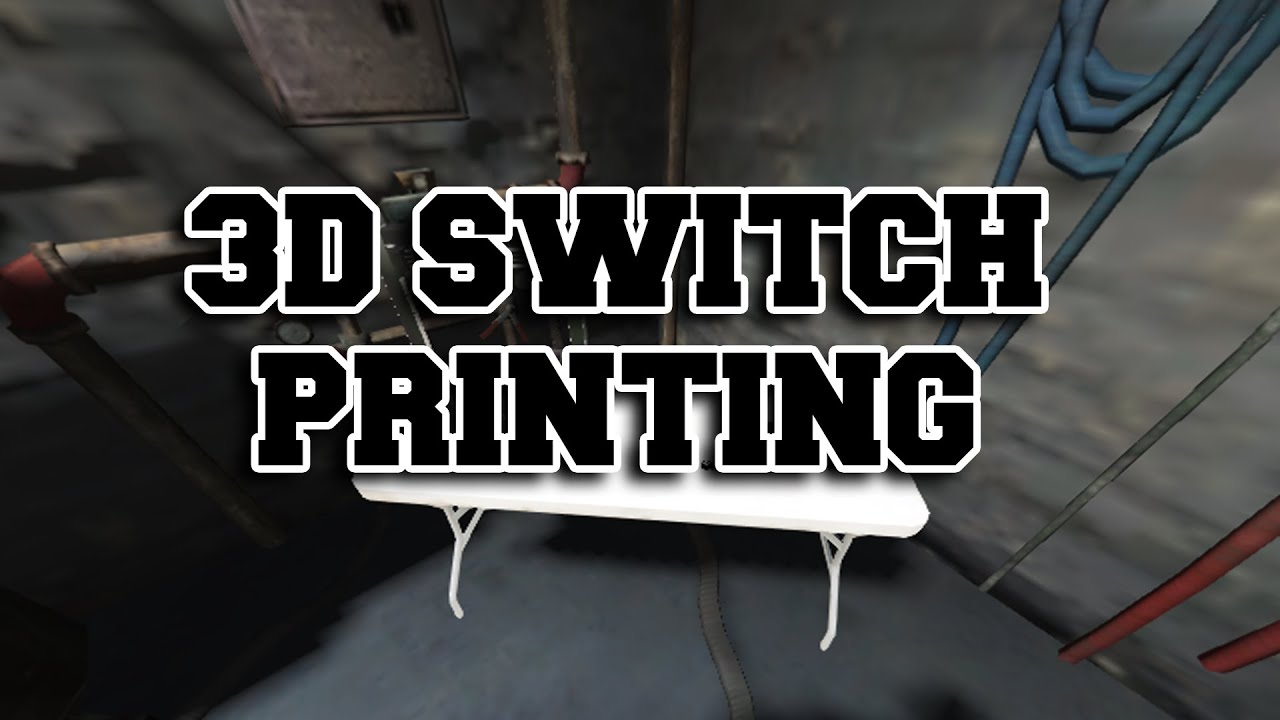 3D SWITCH PRINTING | FIVEM SCRIPT (ESX & QB-CORE) | SW3RV DESIGNS - YouTube
