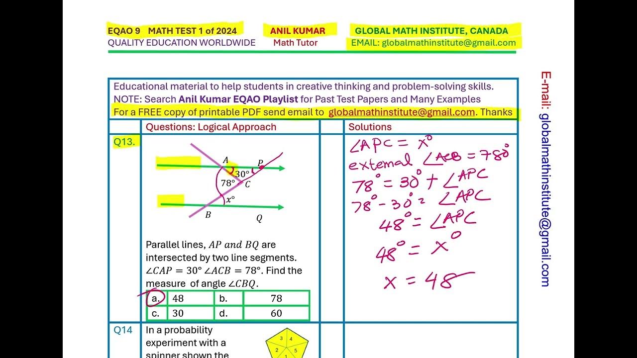 EQAO 9 Extra Hard Questions For 2024 Practice Test For Grade 9 Anil eqao-9-extra-hard-questions-for-2024-practice-test-for-grade-9-anil