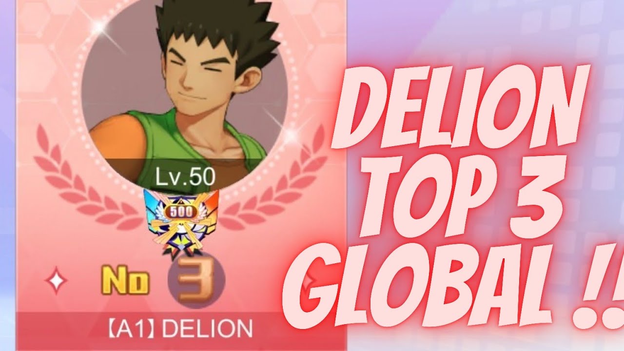 DELION TOP 3 GLOBAL REAL TIME PVP BANTAI SULTAN !! - POKEMON WORLD ...