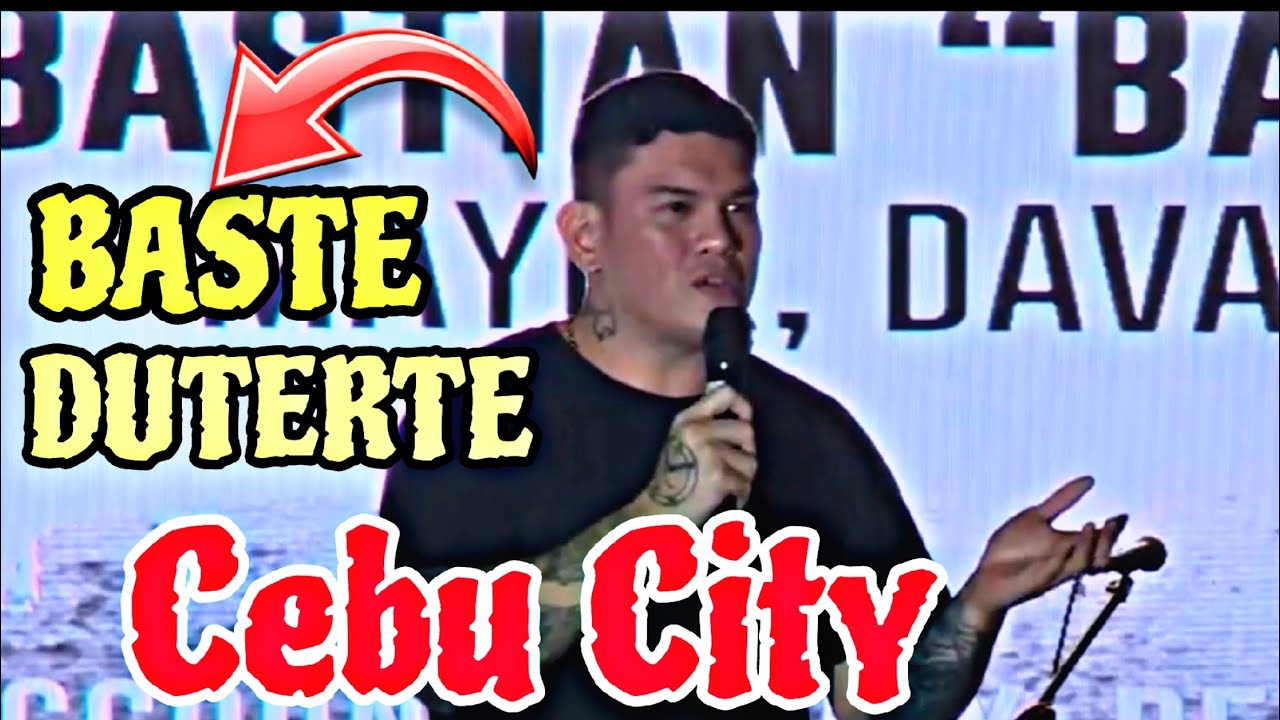 MAYOR BASTE DUTERTE SA HAKBANG NG MAISUG PRAYER RALLY SA CEBU CITY ...