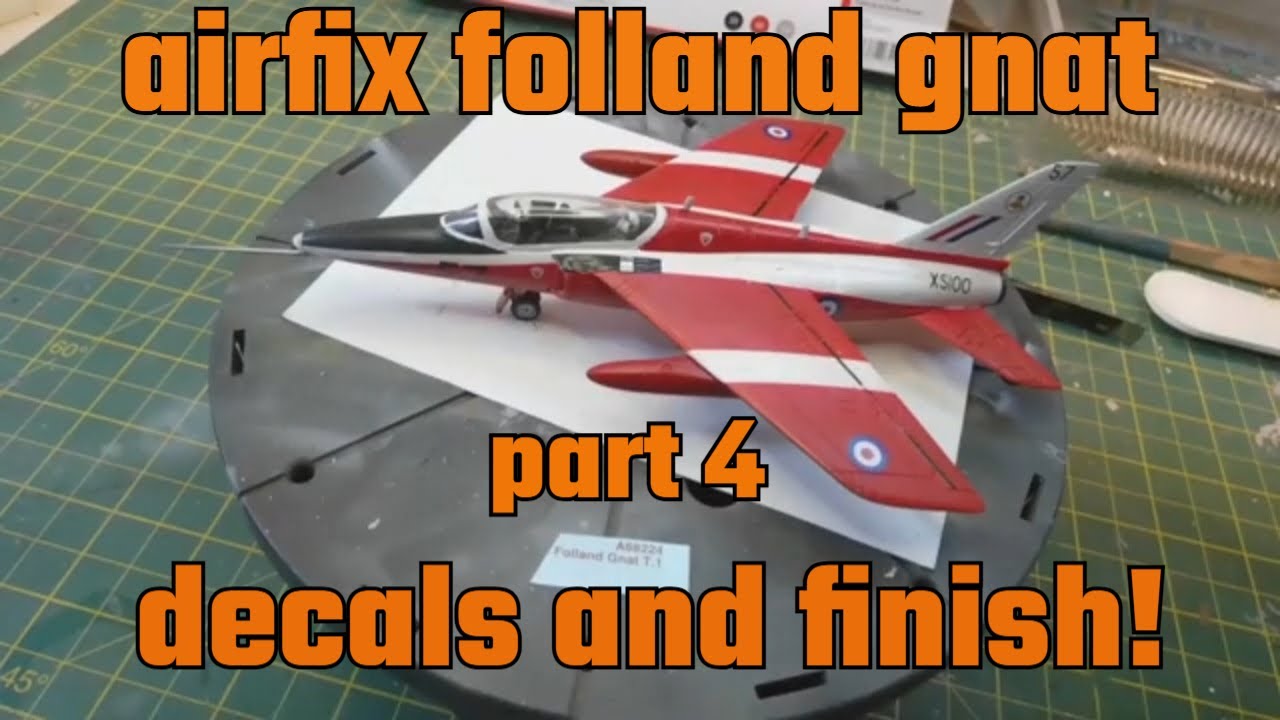 Airfix folland gnat - This Tiny Fighter Jet Will Blow Your Mind! - YouTube