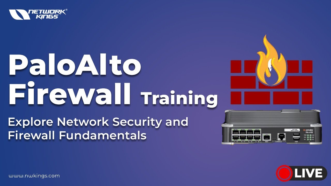 Live Palo Alto Firewall Training: Explore Network Security and Firewall ...