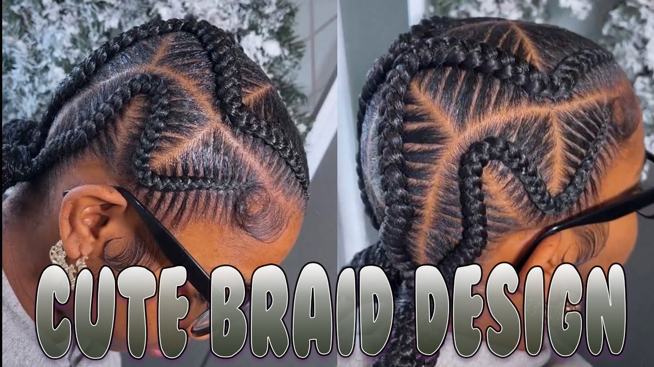 Beginner Friendly Braid Design! LEARN TO RECREATE THIS DESIGN - Easy ...
