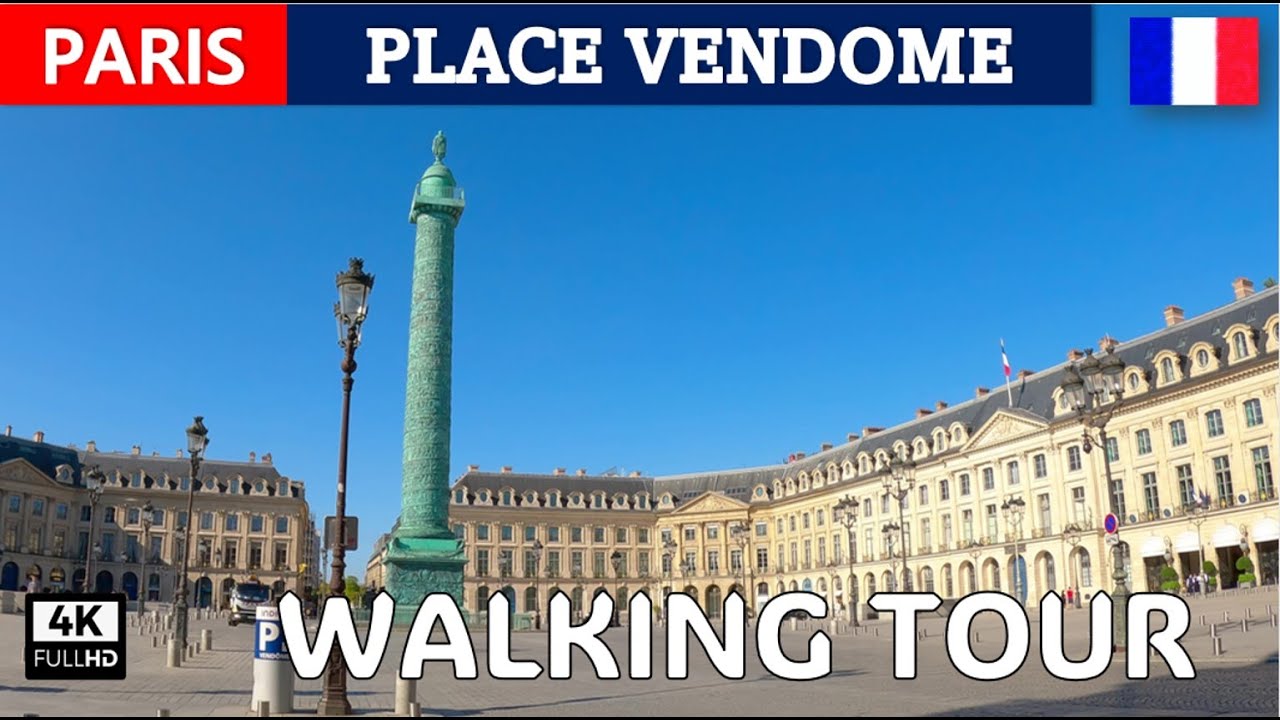 Walking Tour of Place Vendome 🇨🇵 Exploring Parisian Elegance and ...