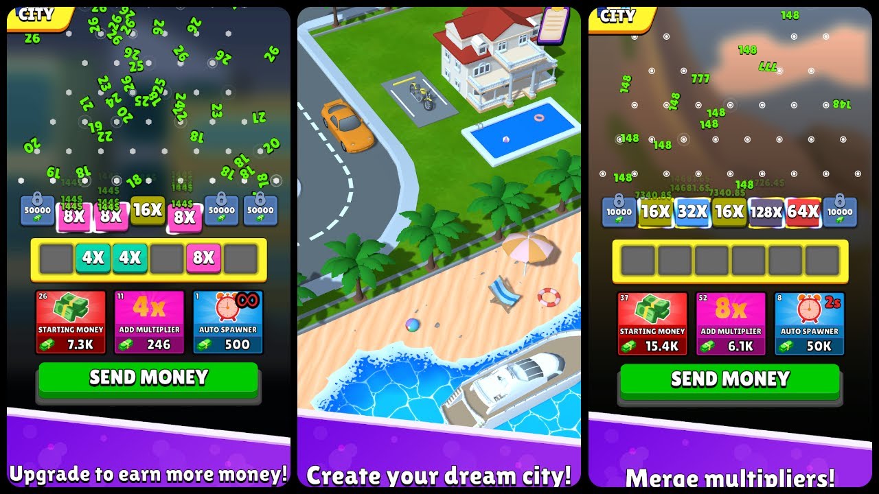 Merge Income Game Mobile Game | Gameplay Android - YouTube