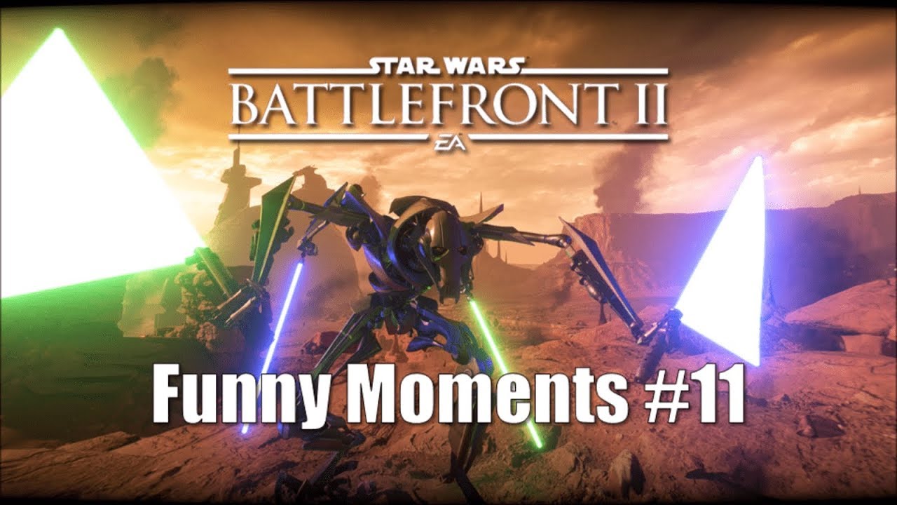 Star Wars Battlefront 2 - Funny Moments #11 - YouTube