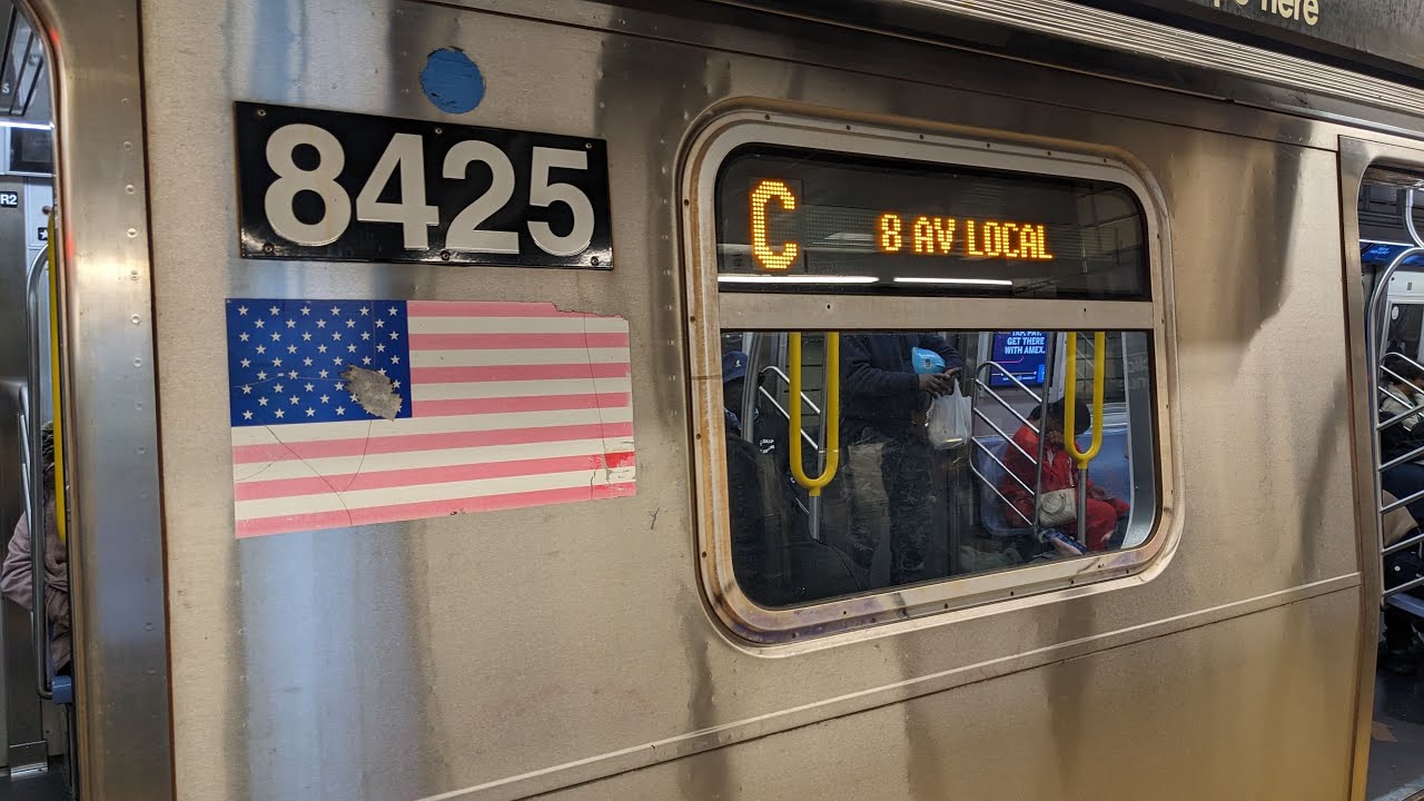 NYC Subway: R160 Cars from East NY Yard Operating on the C Line (2023 ...