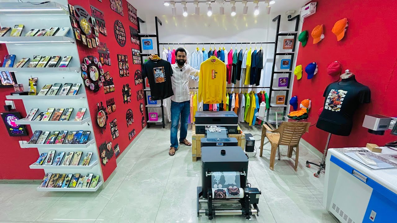 Dtf printer price in india | Dtf printer machine | Install DTF printer ...