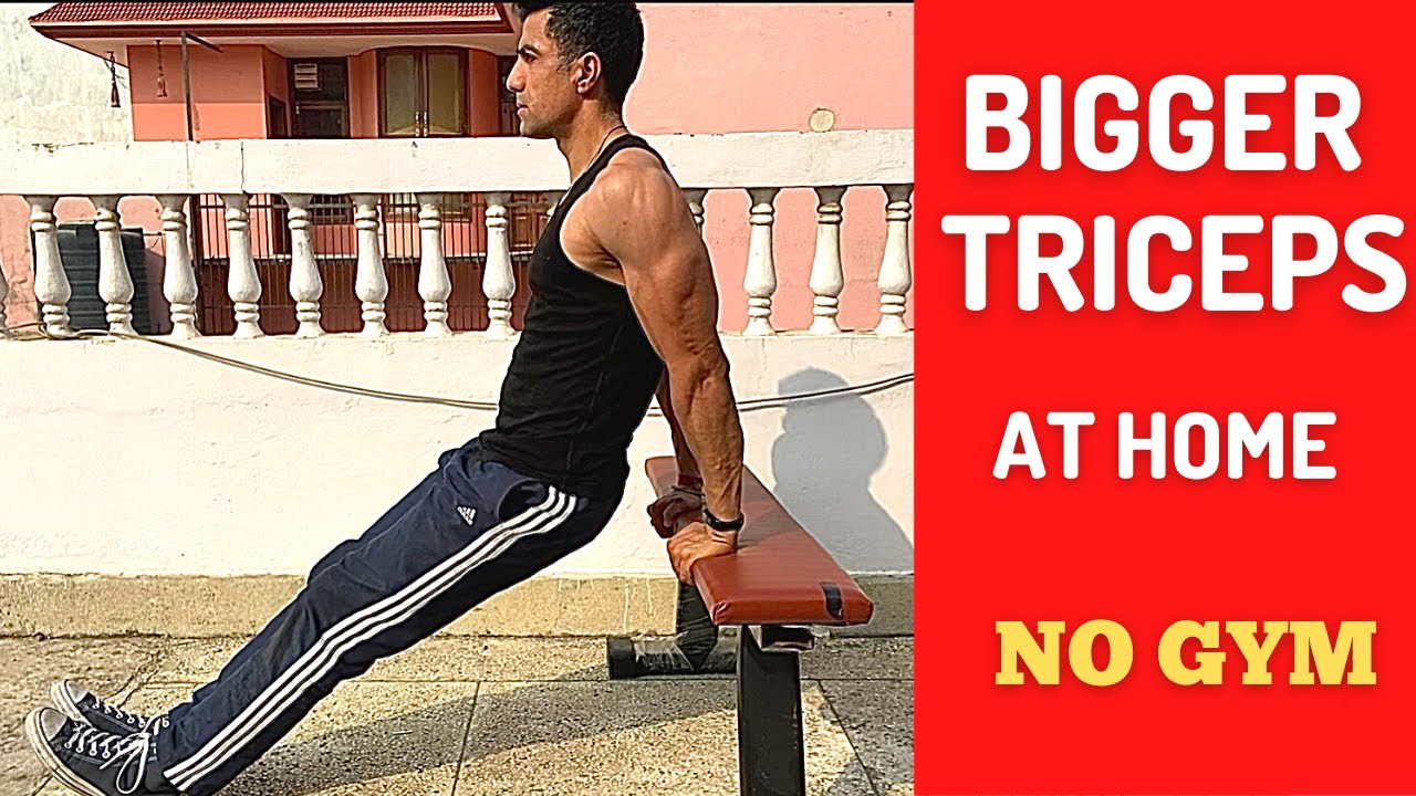 Home Triceps Workout | No Gym Needed - YouTube