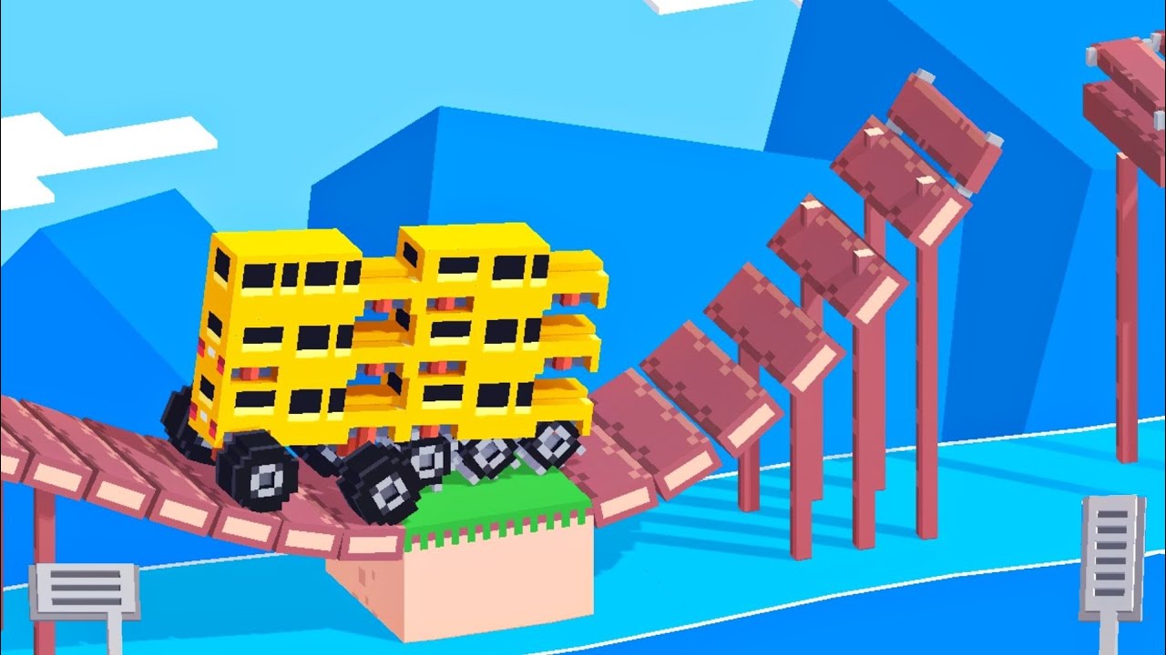 [DRIVE MAD PART-185] MAD DRIVING 3 / ROCKET CAR GAME IN FANCADE GAMEPLAY || GAMING CUBE - YouTube