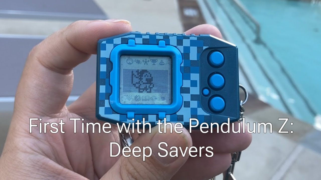First Time with the Pendulum Z: Deep Savers! - Digimon V-Pet Diary # ...