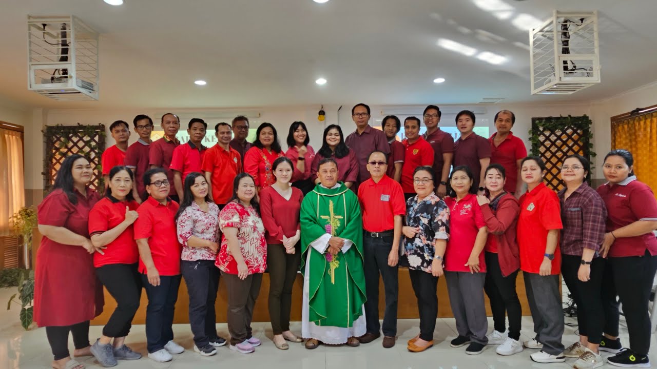 RAPAT KERJA LIA STEPHANIE CATHOLIC NATIONAL SCHOOL DI WISMA LESTARI ...