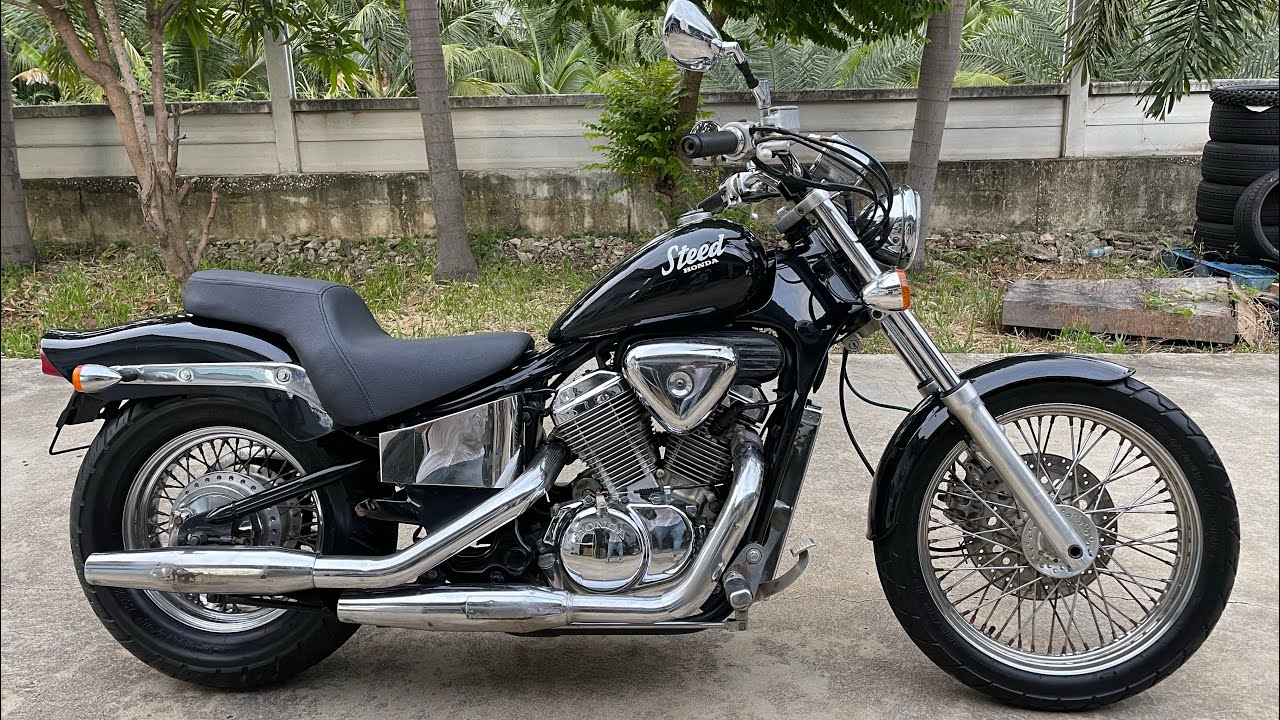 Honda Steed 400 สภาพเดิม สีสวย โครเมียมสวย - ขายแล้วครับ SOLD - YouTube