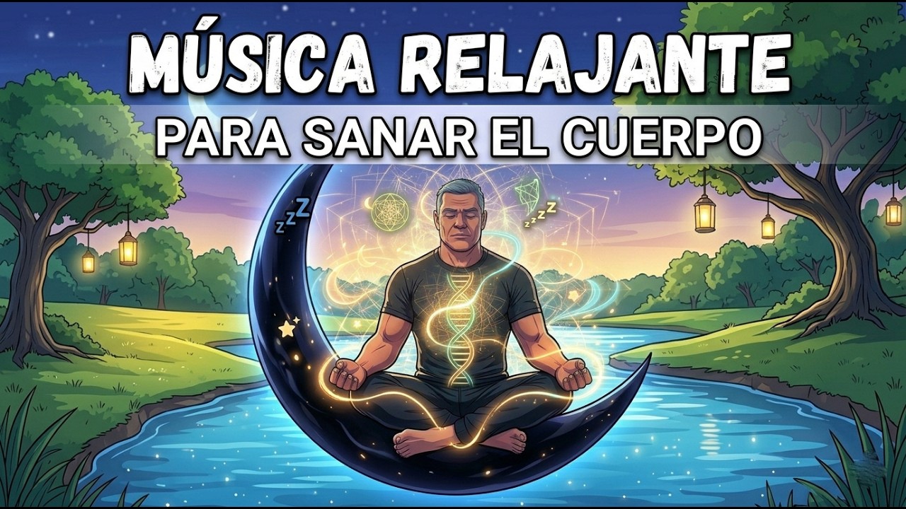Música relajante para sanar el cuerpo | Música tranquila para dormir y ...