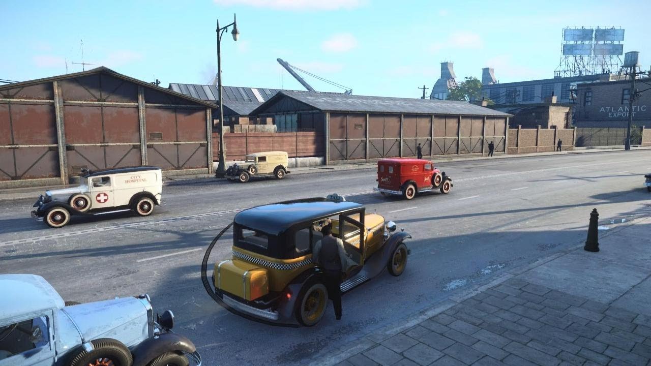 Mafia: Definitive Edition Working as an Taxi driver in Free Ride (the ...