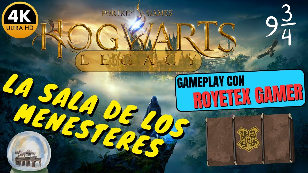 ¡LA SALA DE LOS MENESTERES DE HARRY POTTER! HOGWARTS LEGACY #13 ...