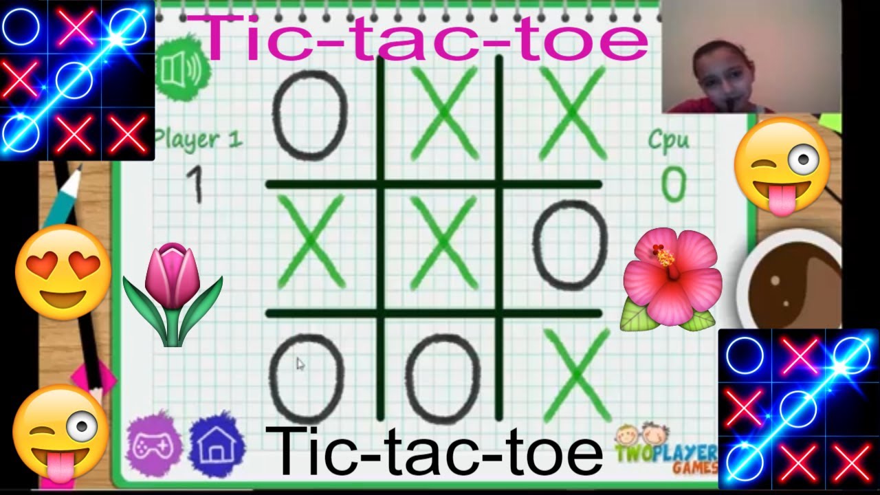 Tic Tac Toe: Paper Note ♥ Amusing Game For Kids ♥ 2020 - YouTube