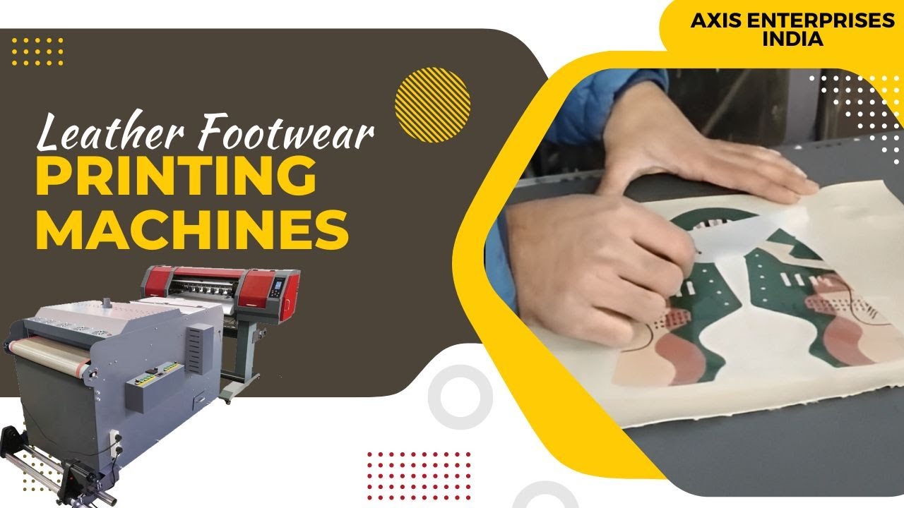 Leather Footwear Printing Machines, Sticker Leather Shoes | ST600 | DTF ...