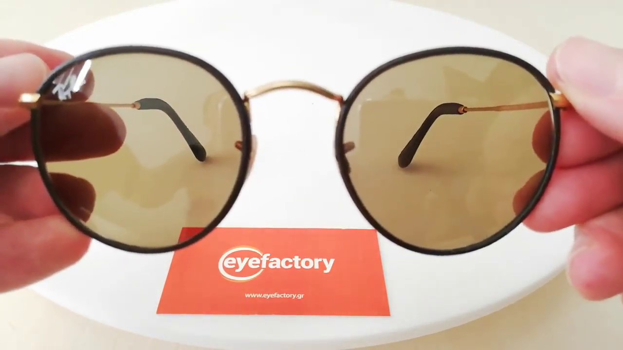 Ray-Ban Sunglasses Round Craft RB3475Q 112/53 - YouTube