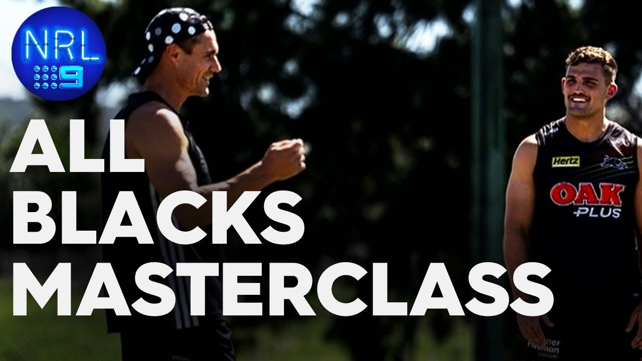 Cleary enlists the help of Dan Carter | NRL on Nine - YouTube