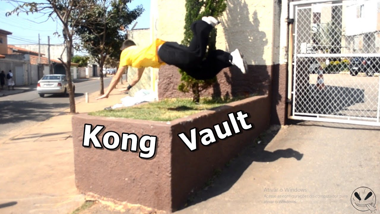 Parkour Mauvais - Tutorial # 07 Kong Vault - PT-BR - YouTube